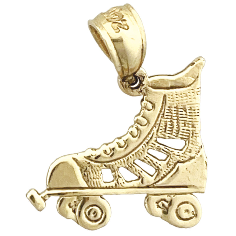 14K Gold Roller Skate Charm (GLD-TC-3434) – Goldia.com.au